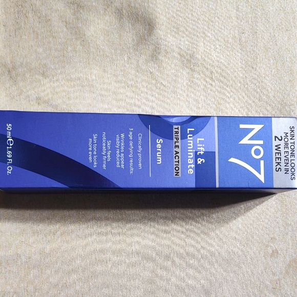No7 | Skincare | Nwt No7 Lift Luminate Triple Action Serum | Poshmark